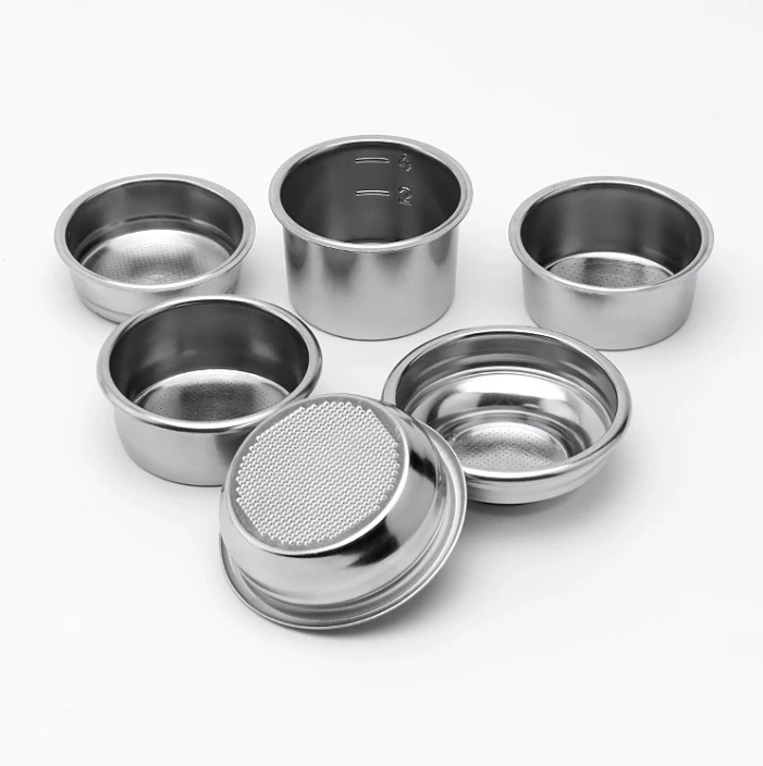 51mm Stainless Steel Coffee Filter Basket 1/2 Cup Espresso Machine ...