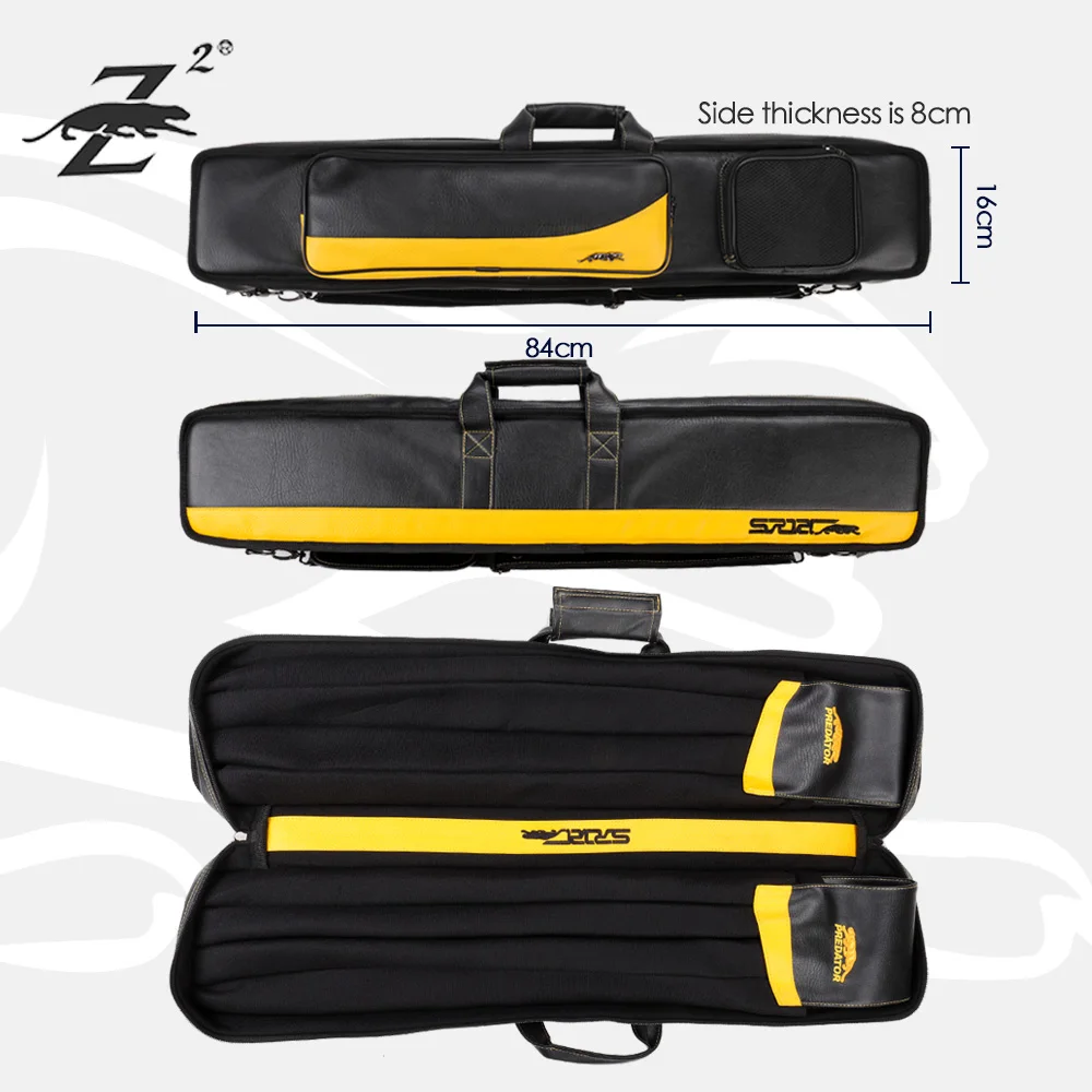 Pool-Cue-Case-4-Butts-8-Shafts-Billiard-Pool-Cue-Bag-2-Colors-Pool ...
