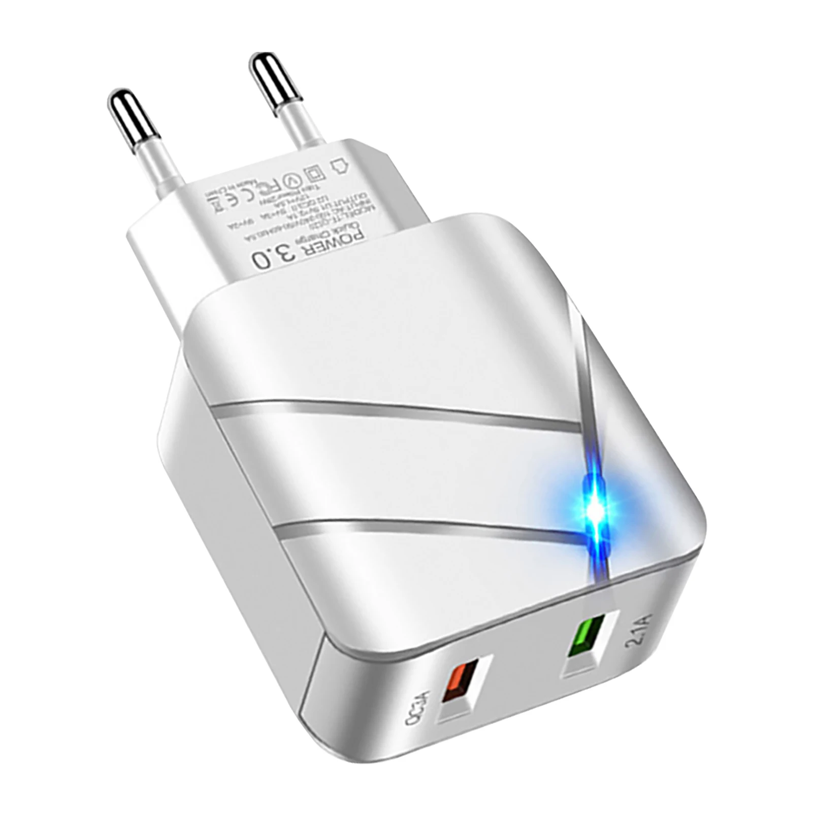 Multi-Protection-Fast-Compact-Replacement-Adapter-Dual-Ports-For-Phone ...