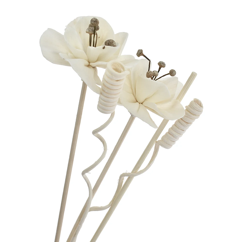 6PCS-Brown-Stamen-Flower-Rattan-Sticks-Fireless-Fragrances-Reed ...