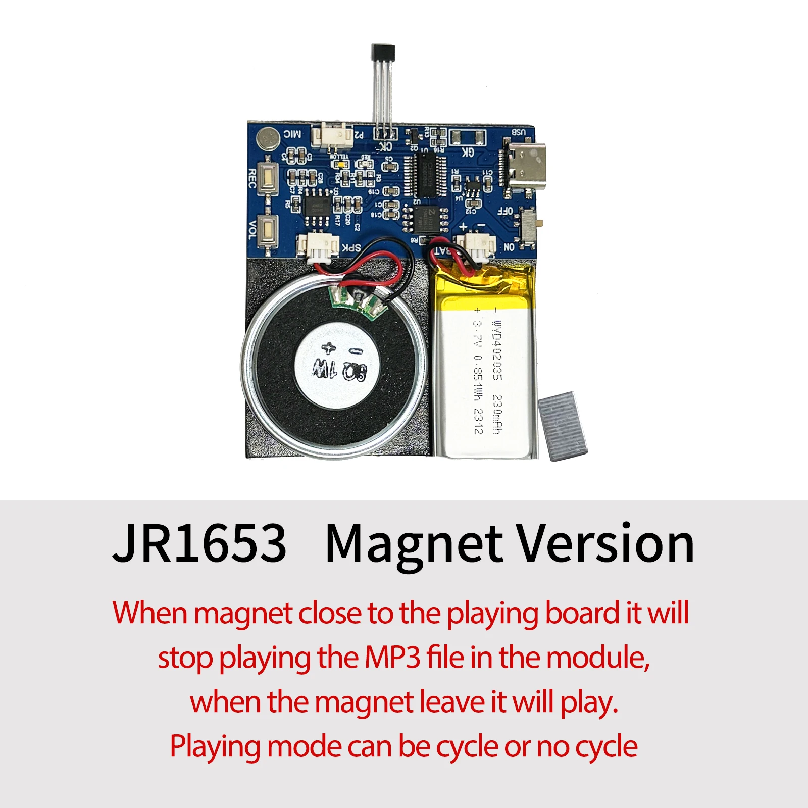 4MB-16MB-Voice-Recorder-Board-Magnet-Control-Sound-Module-USB ...