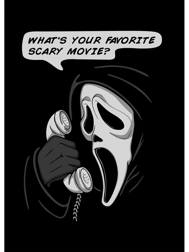 Scary Ghost Face Meme