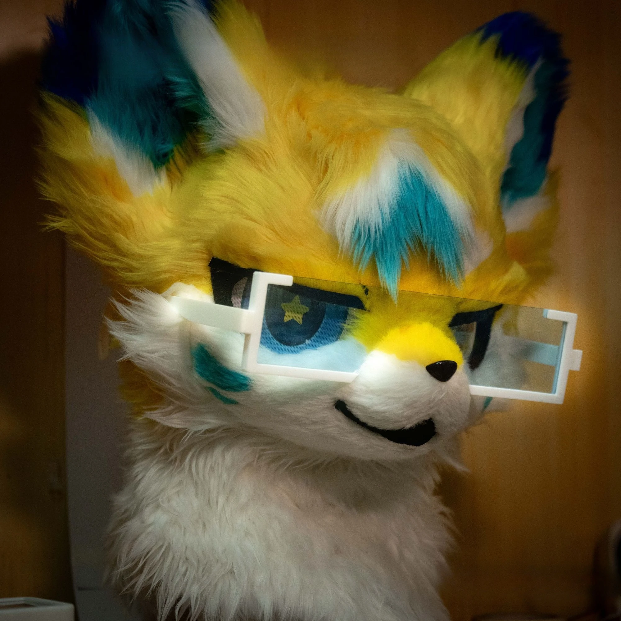 Fursuit Animal Wear Glasses Trendy Glasses for Kemono and Kigurumi Prop ...