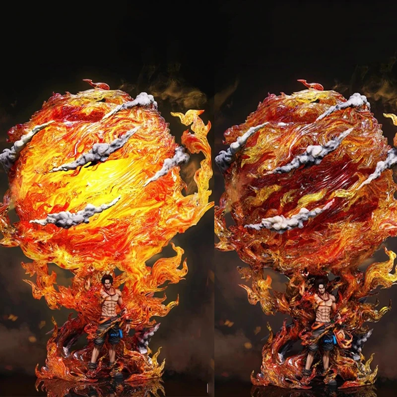 Anime-Ace-One-Piece-Figures-GK-Fire-Fist-Portgas-D-Ace-Action-Figures ...