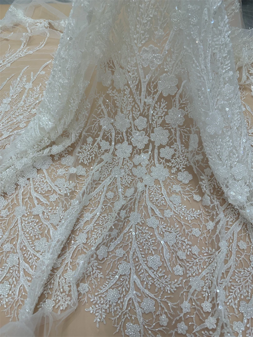 fashionable-tulle-embroidery-french-net-lace-fabric-Sat-1308-4006-with ...