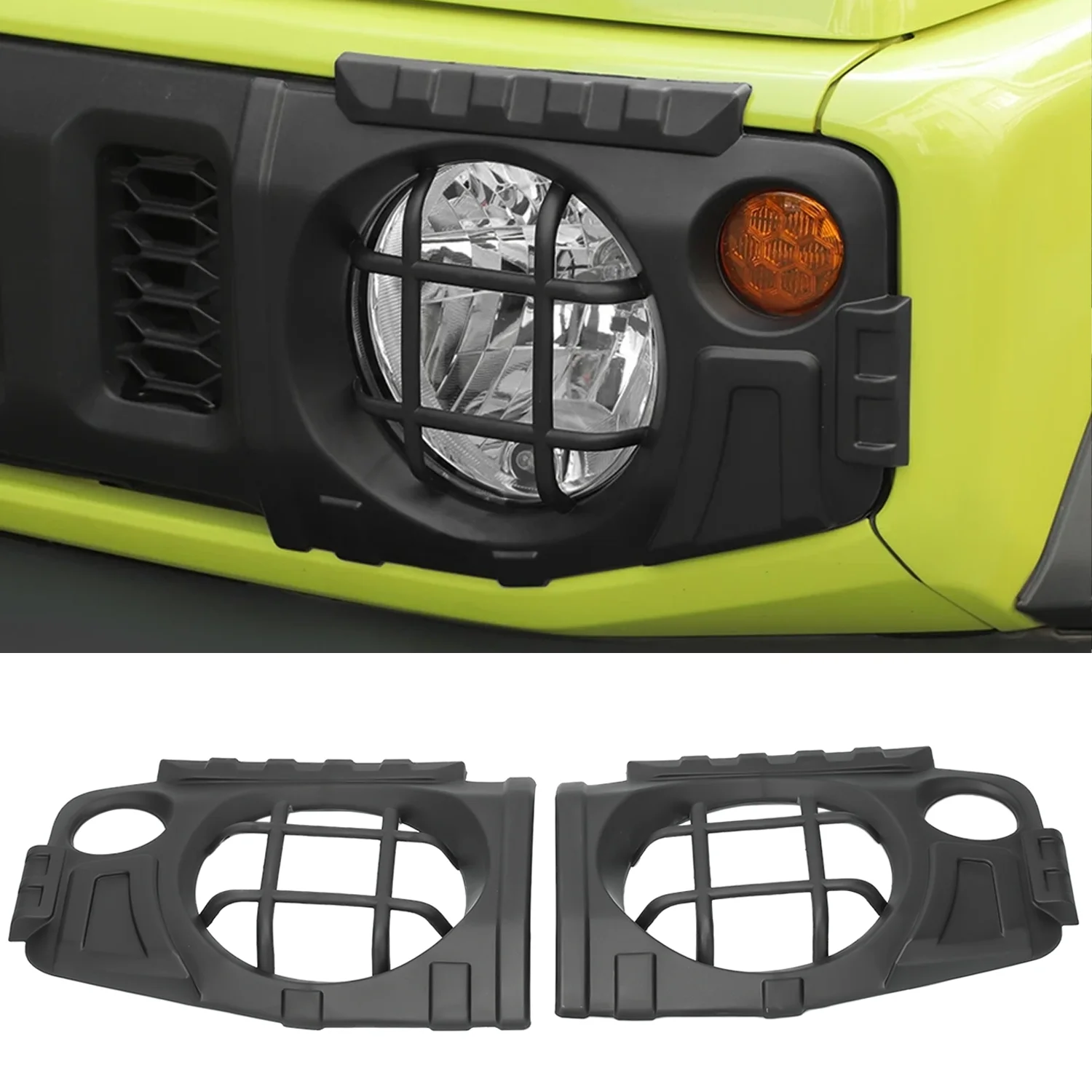 Car Front Headlight Head Lamp Guards Cover Trim Protector for Suzuki ...