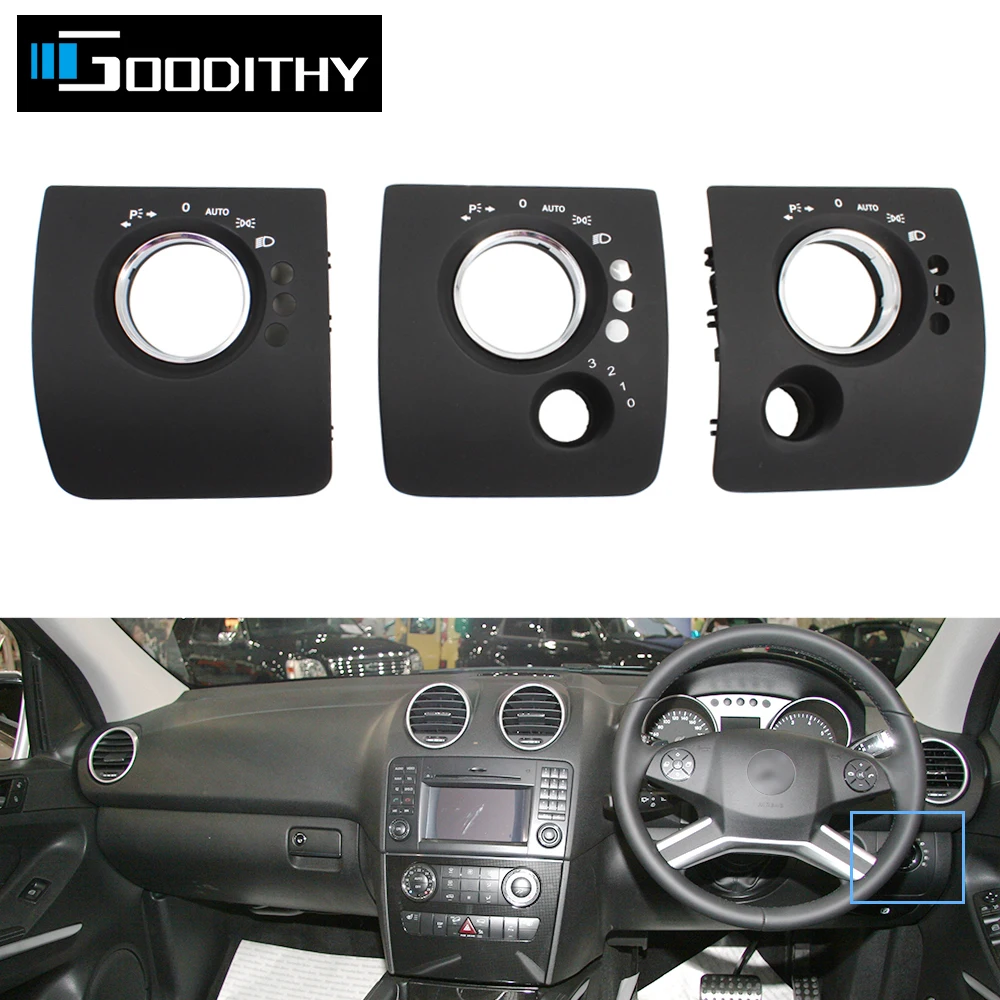 Rhd Car Interior Accessories Front Dashboard Headlight Switch Panel ...