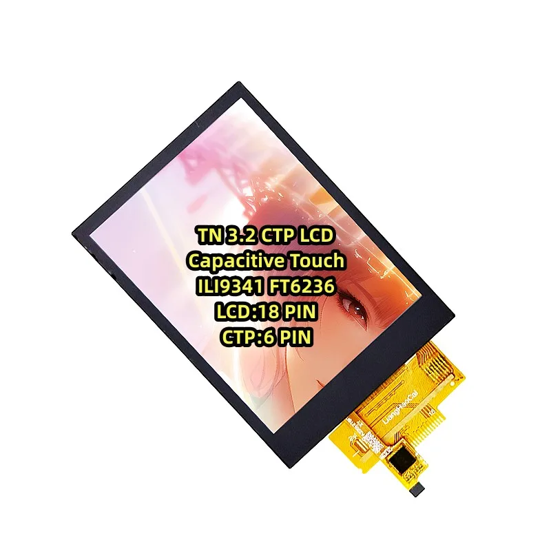 TN-3-2-Inch-LCD-Screen-Capacitive-Touch-Panel-ILI9341-FT6236-CTP-18p ...