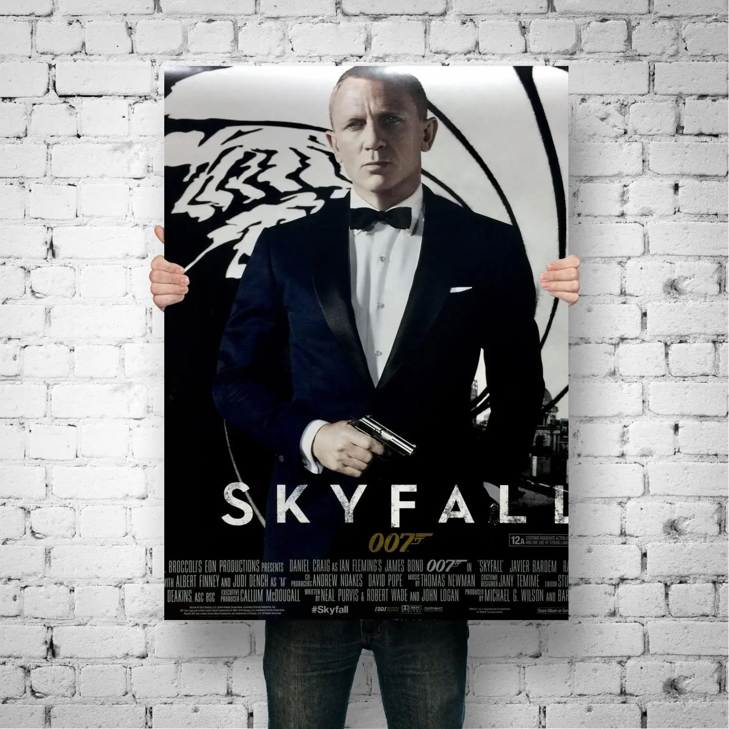 Daniel Craig James Bond Skyfall Poster
