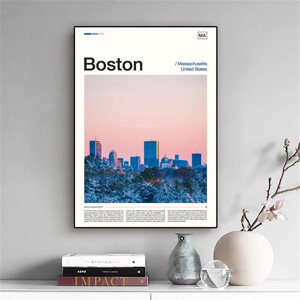The Town Boston Poster