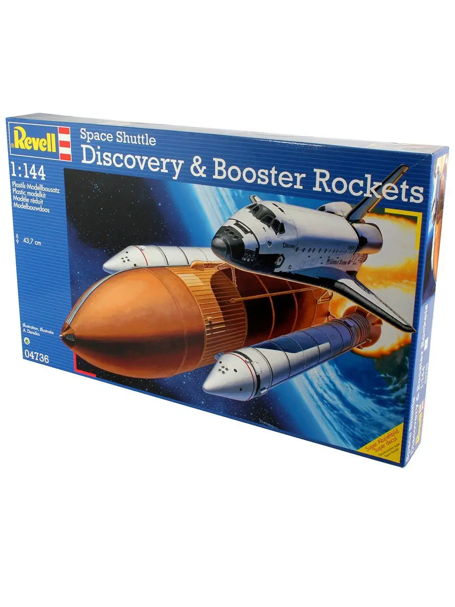 Space Shuttle Revell Model Building