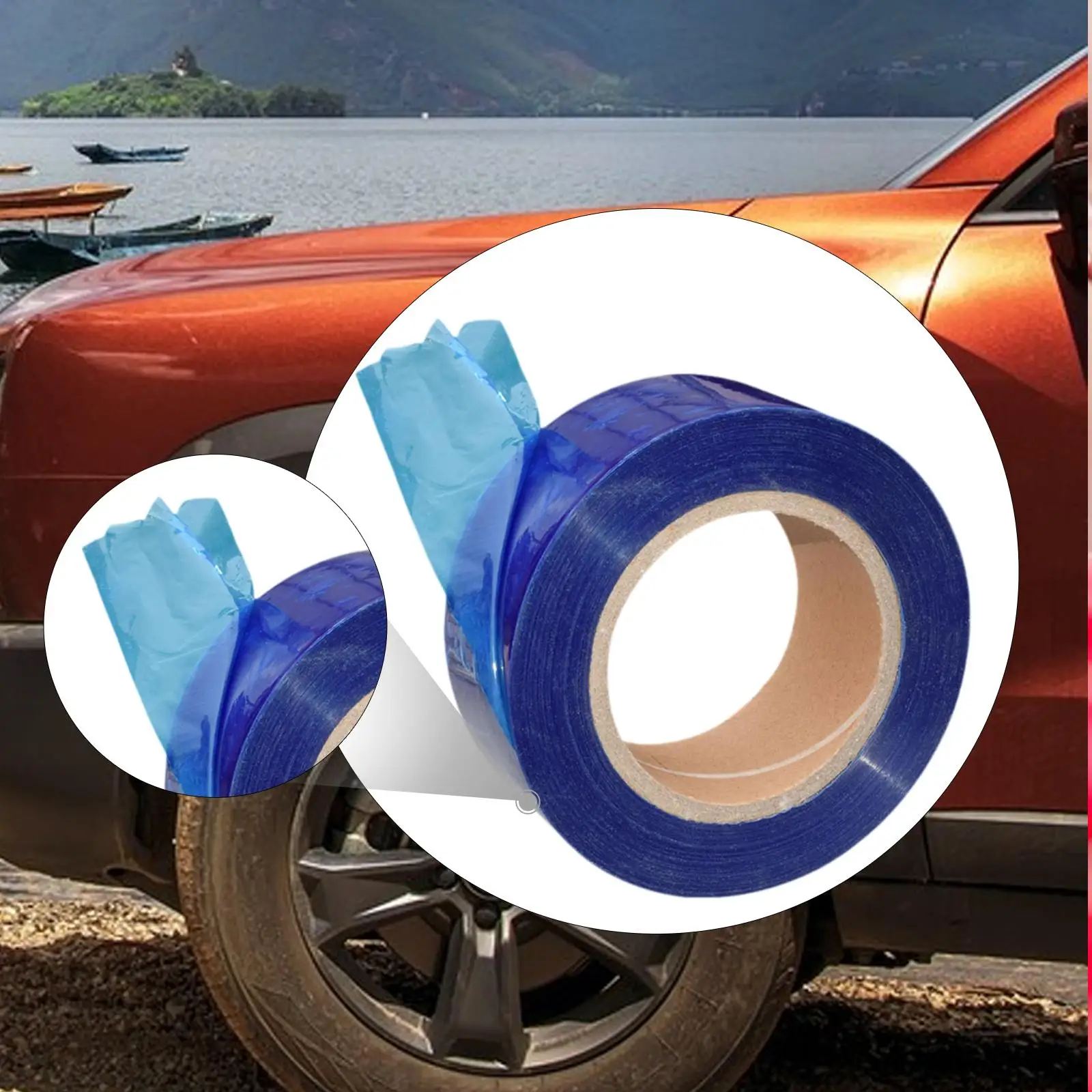 Smooth Surface Covering Shield PE Rim Protector Film Multipurpose Easy ...