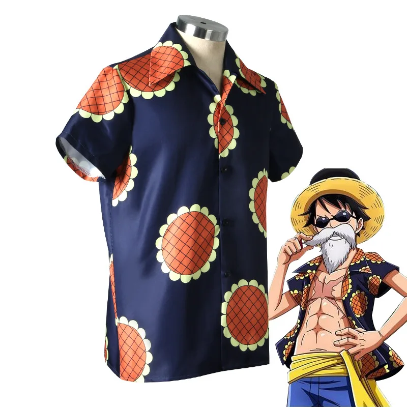 New-Arrival-Anime-Luffy-Cosplay-Shirt-Summer-Daily-Wear-Stage ...