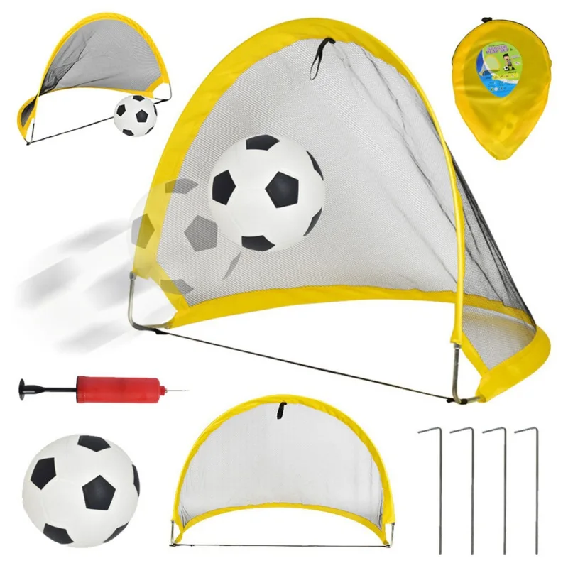 Kids-Soccer-Football-Goal-Net-Kit-Set-Plaything-Kids-Training-Door ...