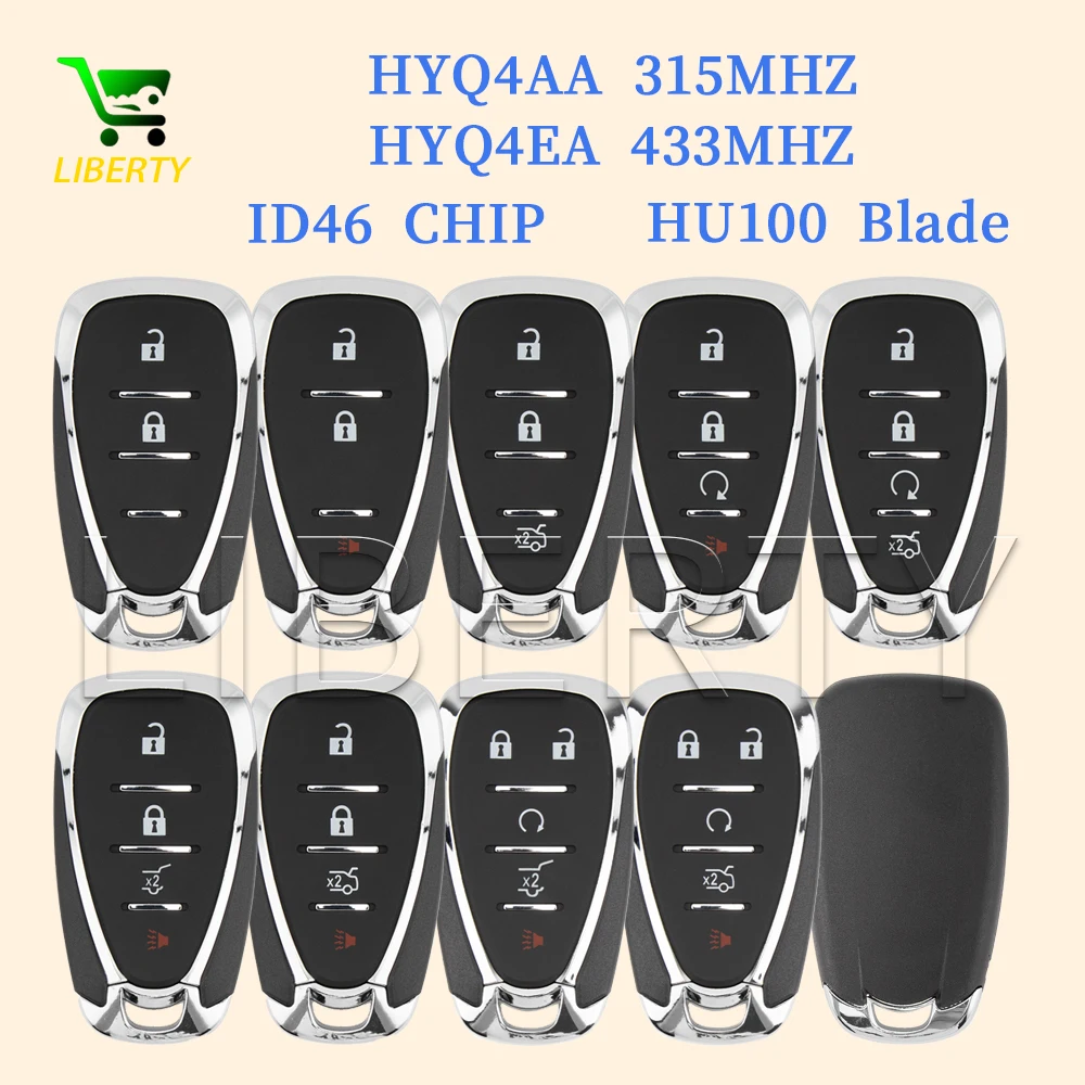 Ly HYQ4AA HYQ4EA 315/433MHZ ID46 Chip llave remota de coche para ...