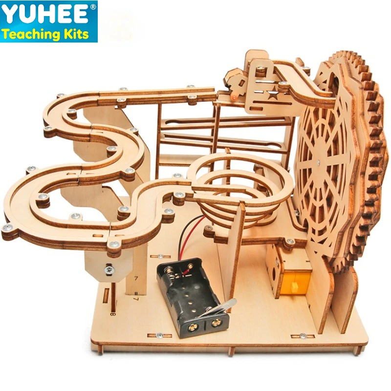 Marble Run Experiments: The Best DIY Wooden Kit for Hands-On Physics ...