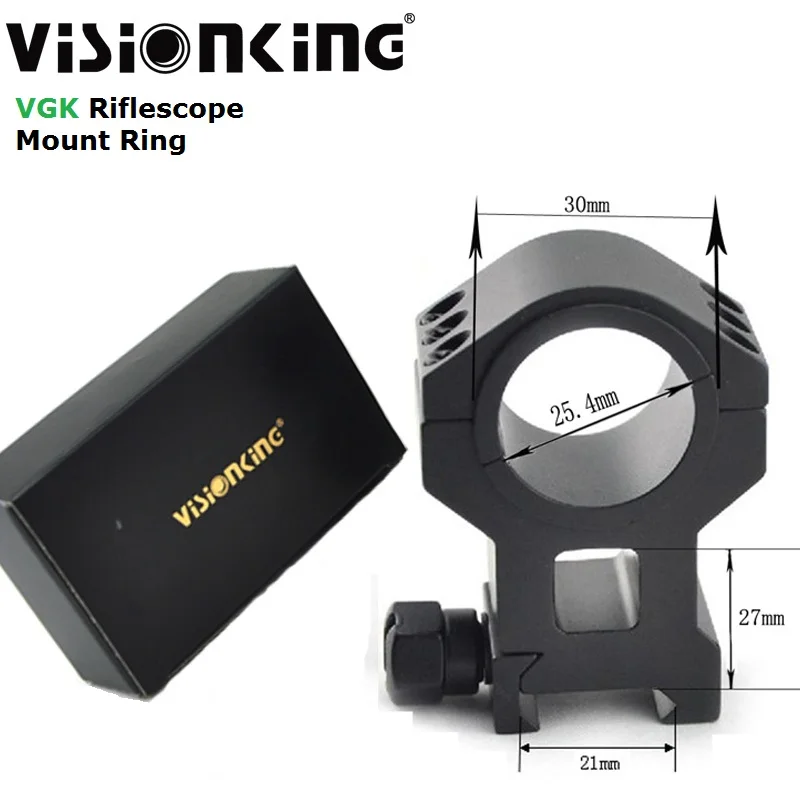 Visionking Riflescope Ring Mount Rifle Scope Picatinny Mount Rings 25 ...