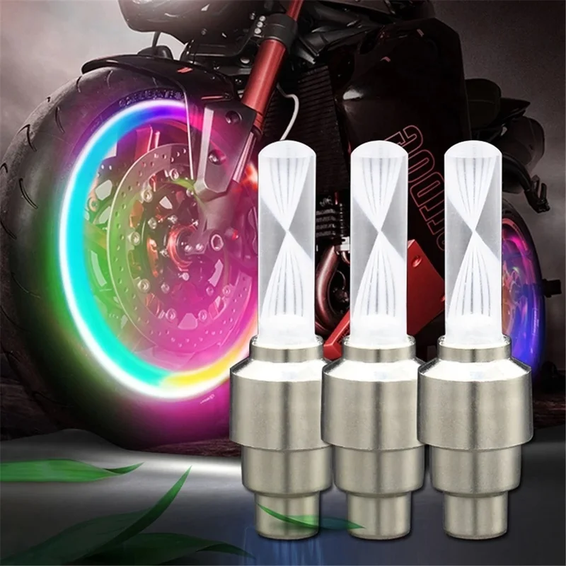2Pcs-Pair-LED-Bike-Wheel-Lights-Car-Tire-Valve-Stems-Caps-Bicycle ...