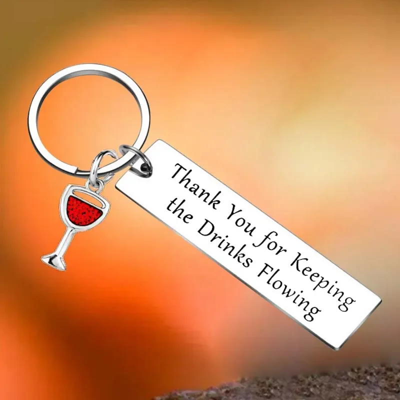 Hot-Wedding-Bartender-Gift-Key-Chain-Ring-Thank-You-Keyring-keychains ...