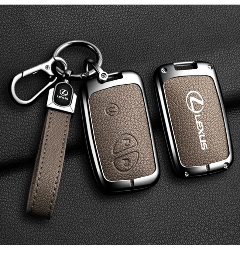 Винтажный кожаный чехол для ключей от автомобиля для Lexus RX 300 330 ...