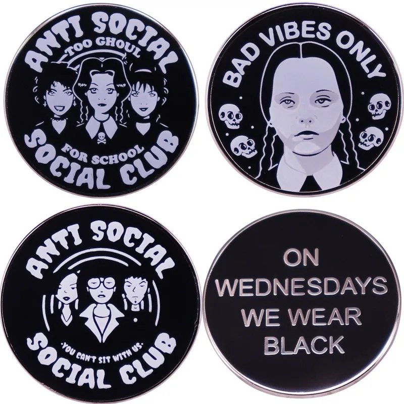 Addams-Family-Inspired-Wednesday-Addam-Enamel-Pin-Brooch-Metal-Badges ...