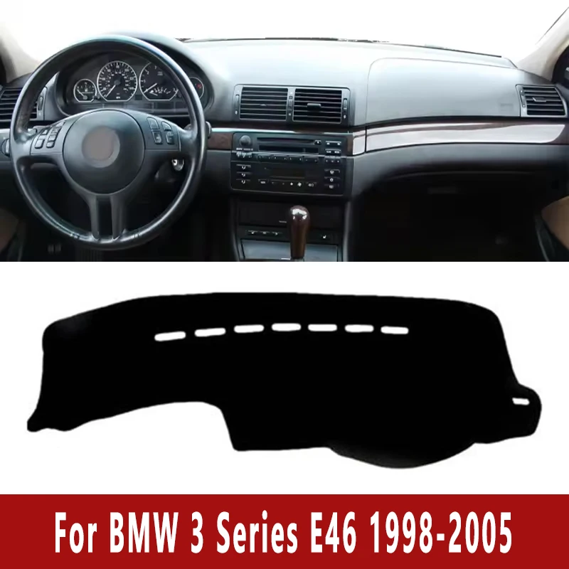 Car Dashboard Mat Dash Cover Central Control Pad for BMW 3 Series E46 ...