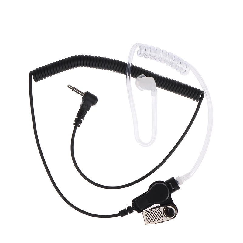 1-Pin-3-5mm-Covert-Acoustic-Tube-Earpiece-Earphone-Dense-Sound-Air-Tube ...