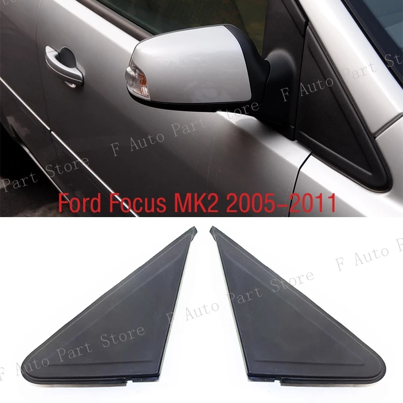 Exterior Rearview Side Mirror Corner Triangle Molding Trim Cover Lid ...