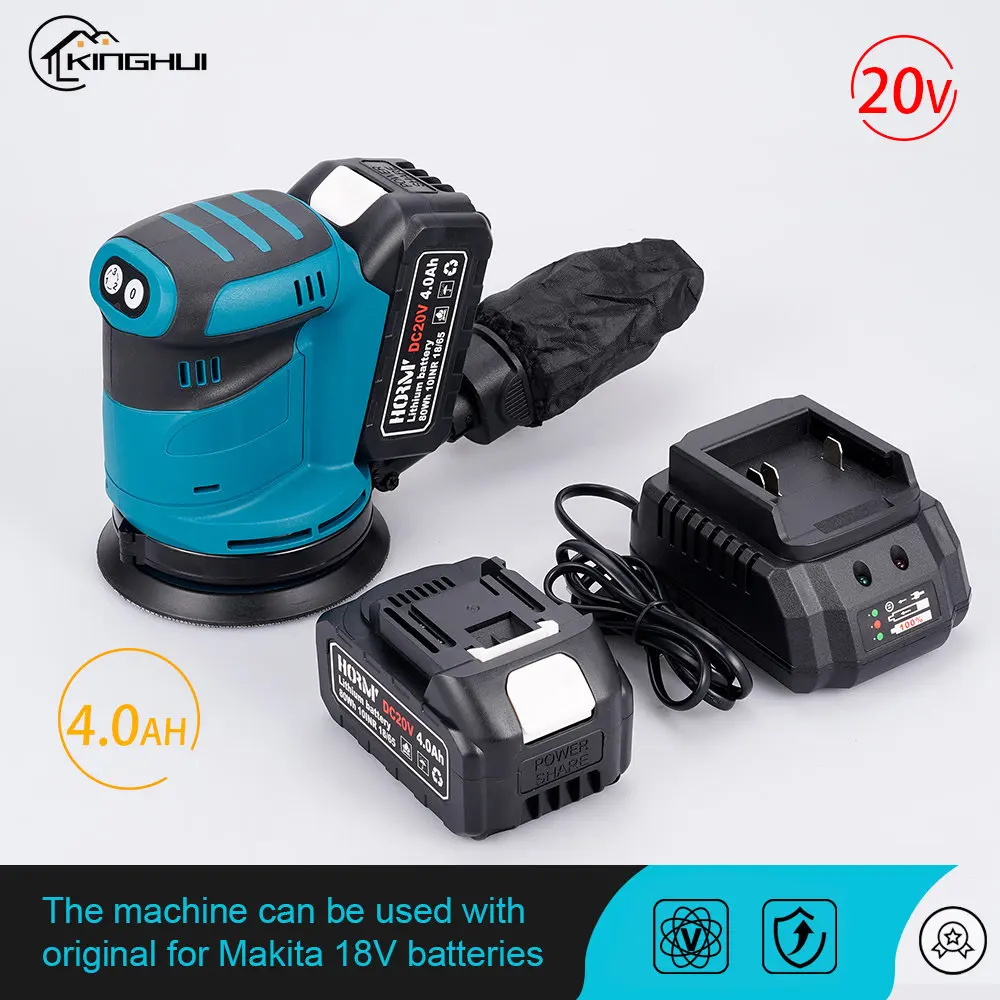 Cordless Car Polisher Wireless Electric Polishing Machine Adjustable 3 ...