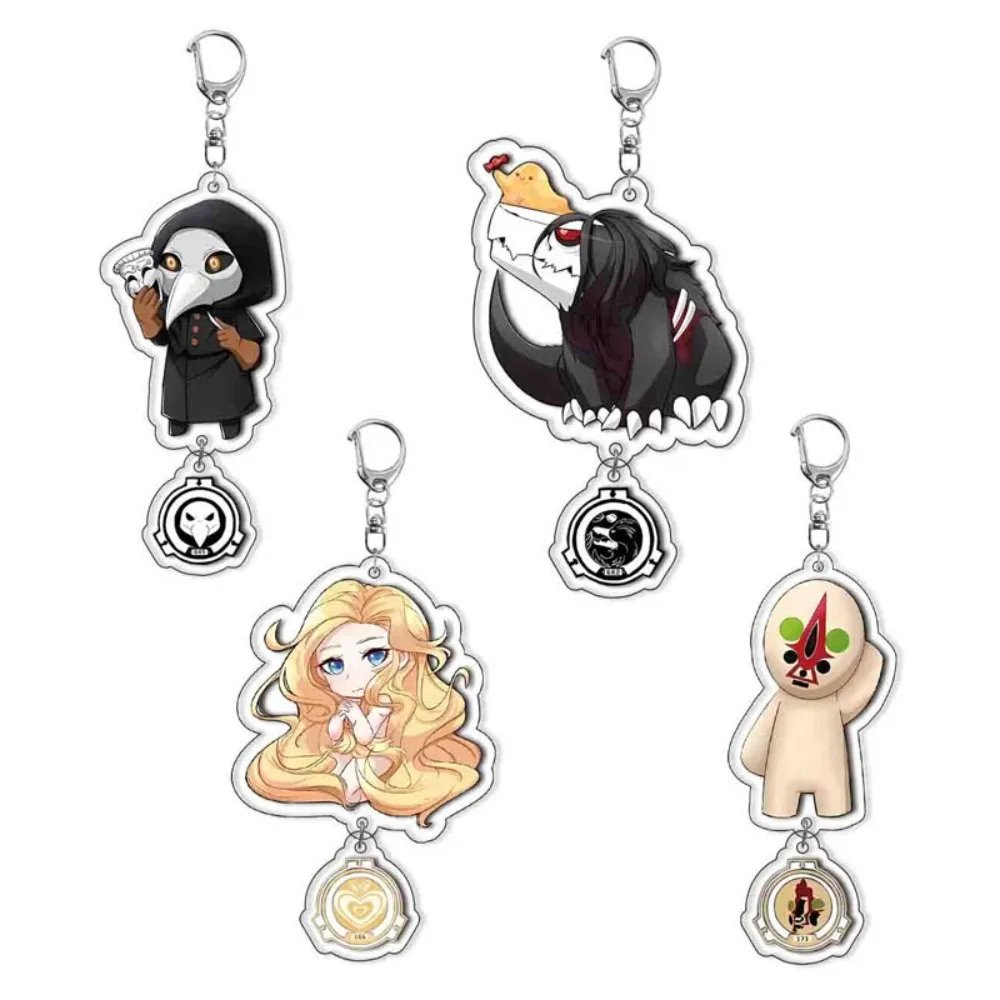 SCP-Foundation-Acrylic-Cartoon-Keychain-Mysterious-Creature-Backpack ...