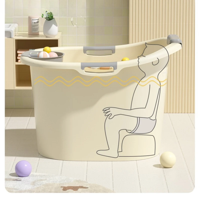 Home-Spa-Bucket-Bathroom-Supplies-Water-Container-Bath-Hair-Wash-Tub ...