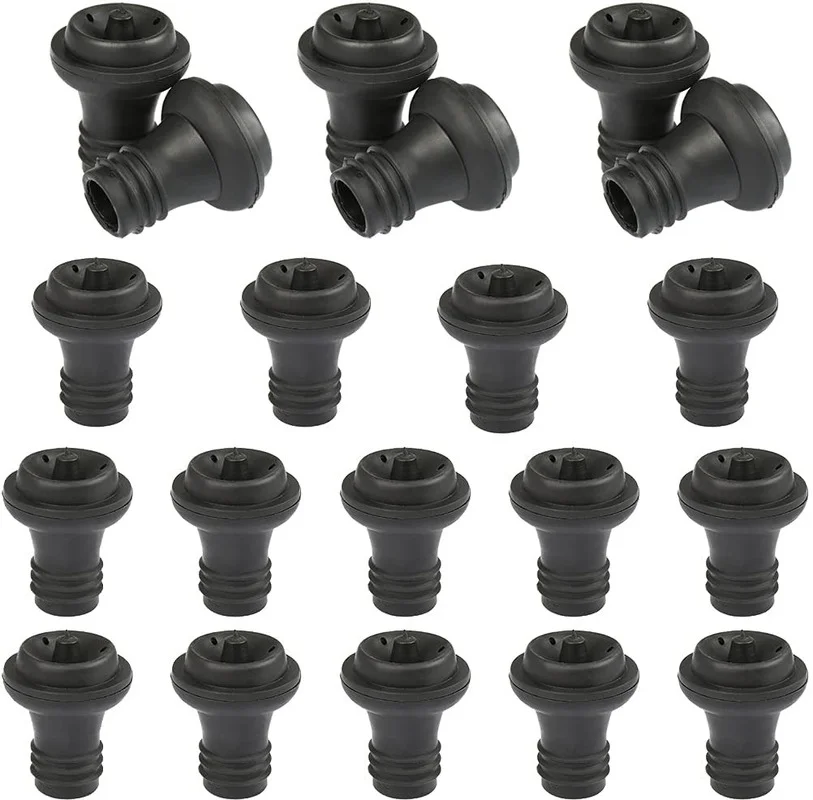 Wine Stoppers for Wine Saver Vacuum Pump Preserver Grade Rubber Wine ...