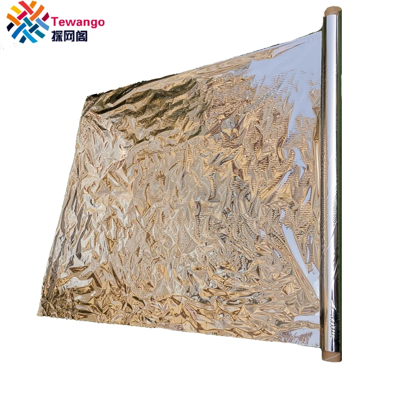 Tewango Reflective Mylar Film Roll Greenhouse Agricultural Double Sides ...