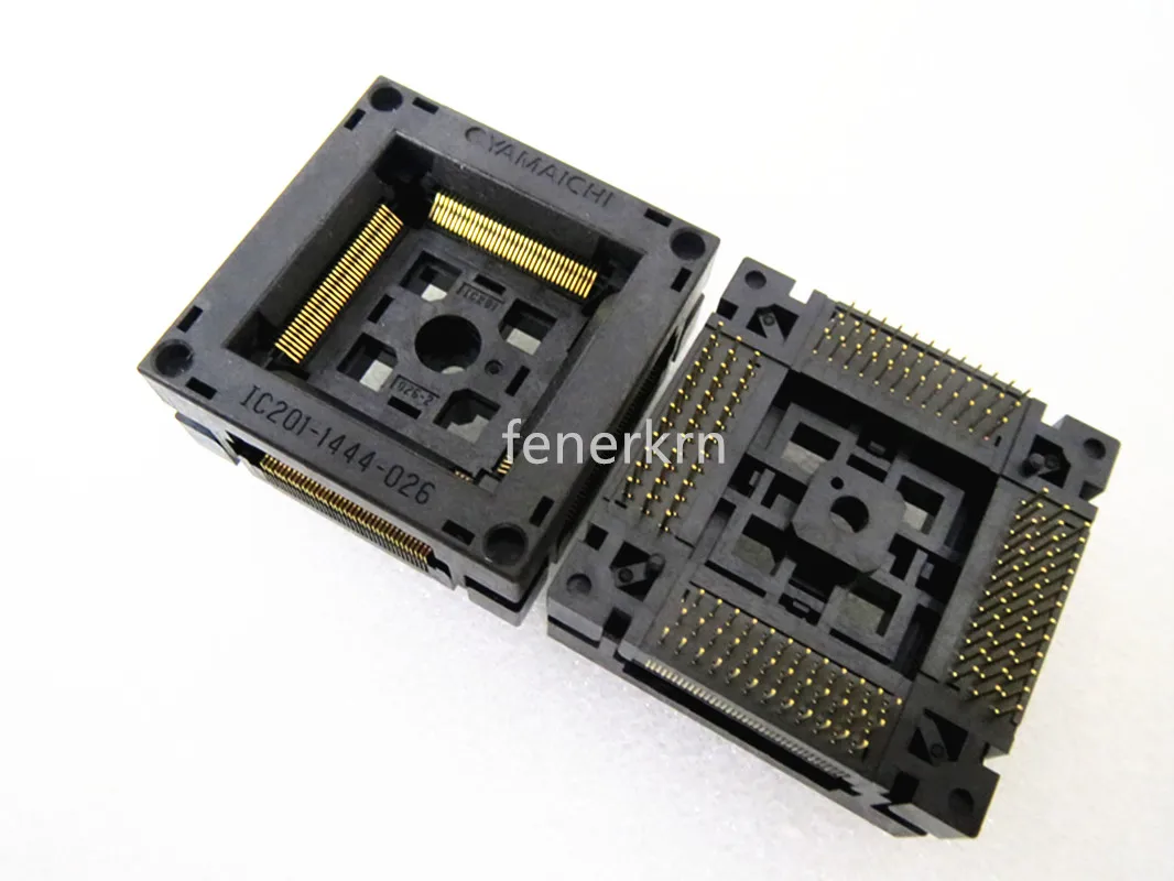 IC201-1444-026-QFP144-body22x22mm-pitch0-5mm-socket-Program-burning ...