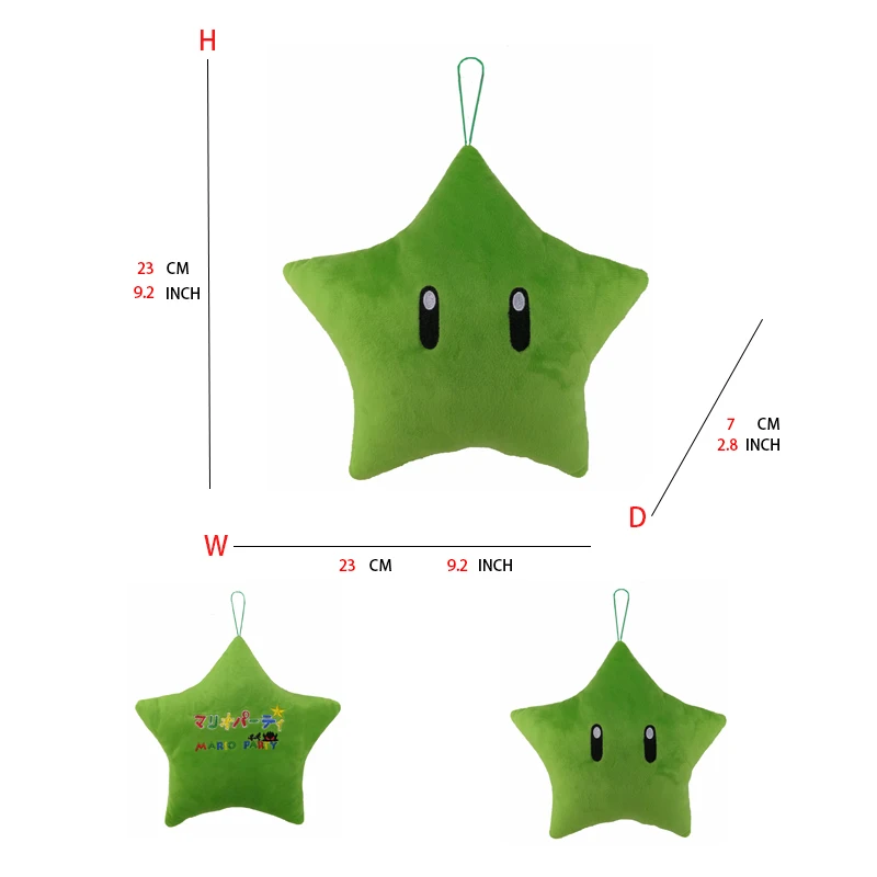 Mario Plush Toys Toad Yoshi Goomba Boo Shy Guy Ice Fire Flower Super ...