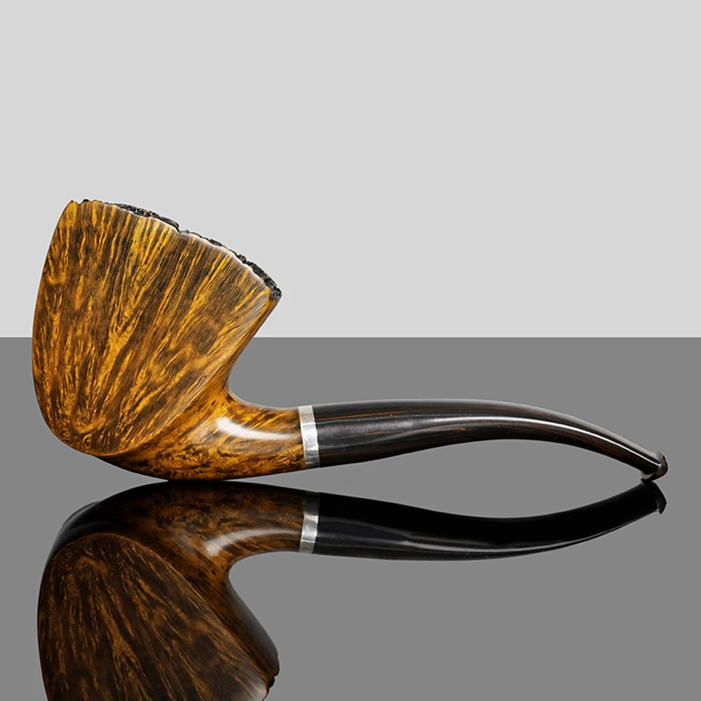 Handmade-briar-tobacco-pipe-classic-freestyle-briar-pipe-cumberland ...