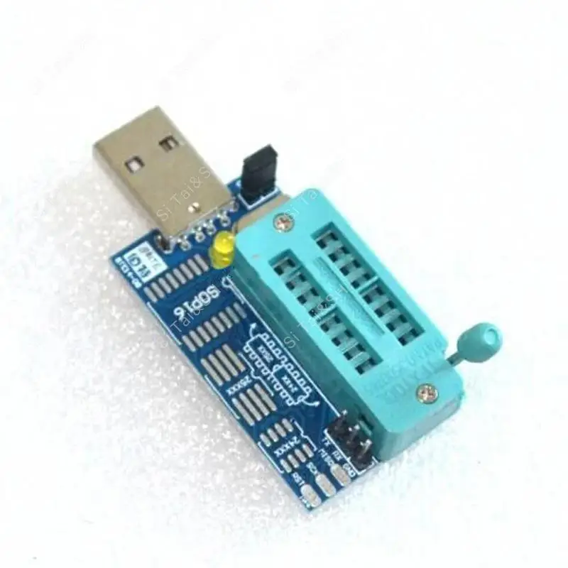 CH341 Bios Board MX25L6405 W25Q64 USB Programmer LCD Burner Progammer ...