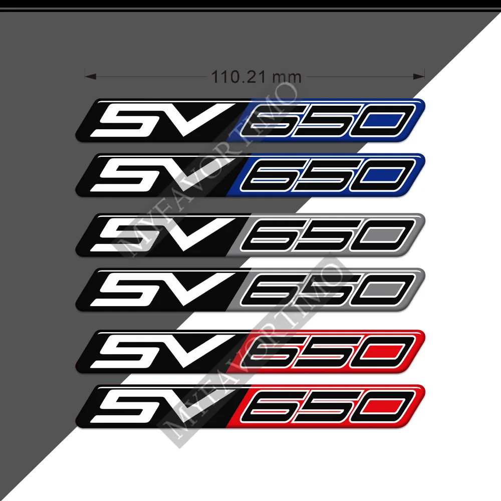 3D Stickers For SV650 SV650S SV650X SV 650 S X A Tank Pad Protector ...