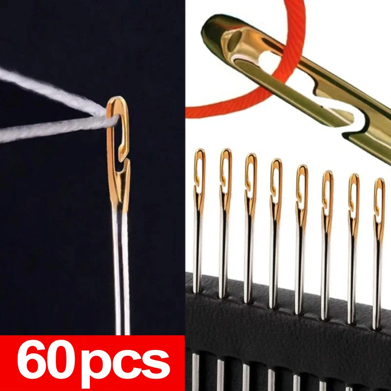 Blind-Needle-Elderly-Needle-side-Hole-Self-Threading-Sewing-Needles ...