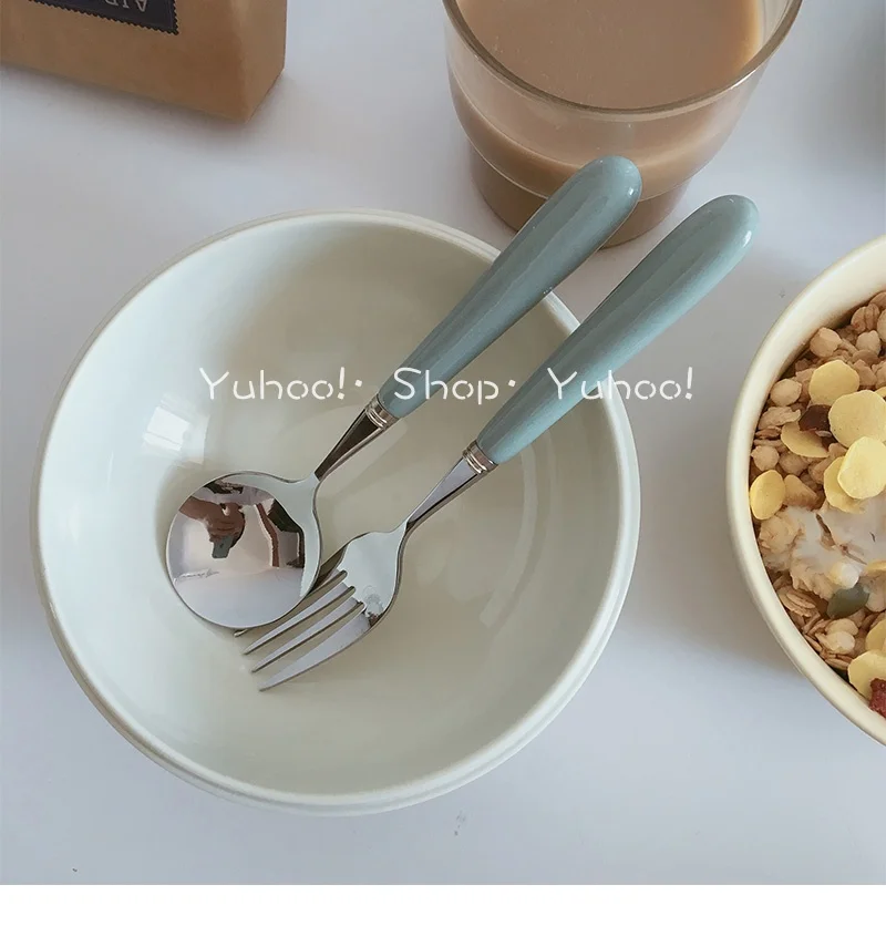 [(-9)Dessert spoon (bean paste Green) 1 Pack]