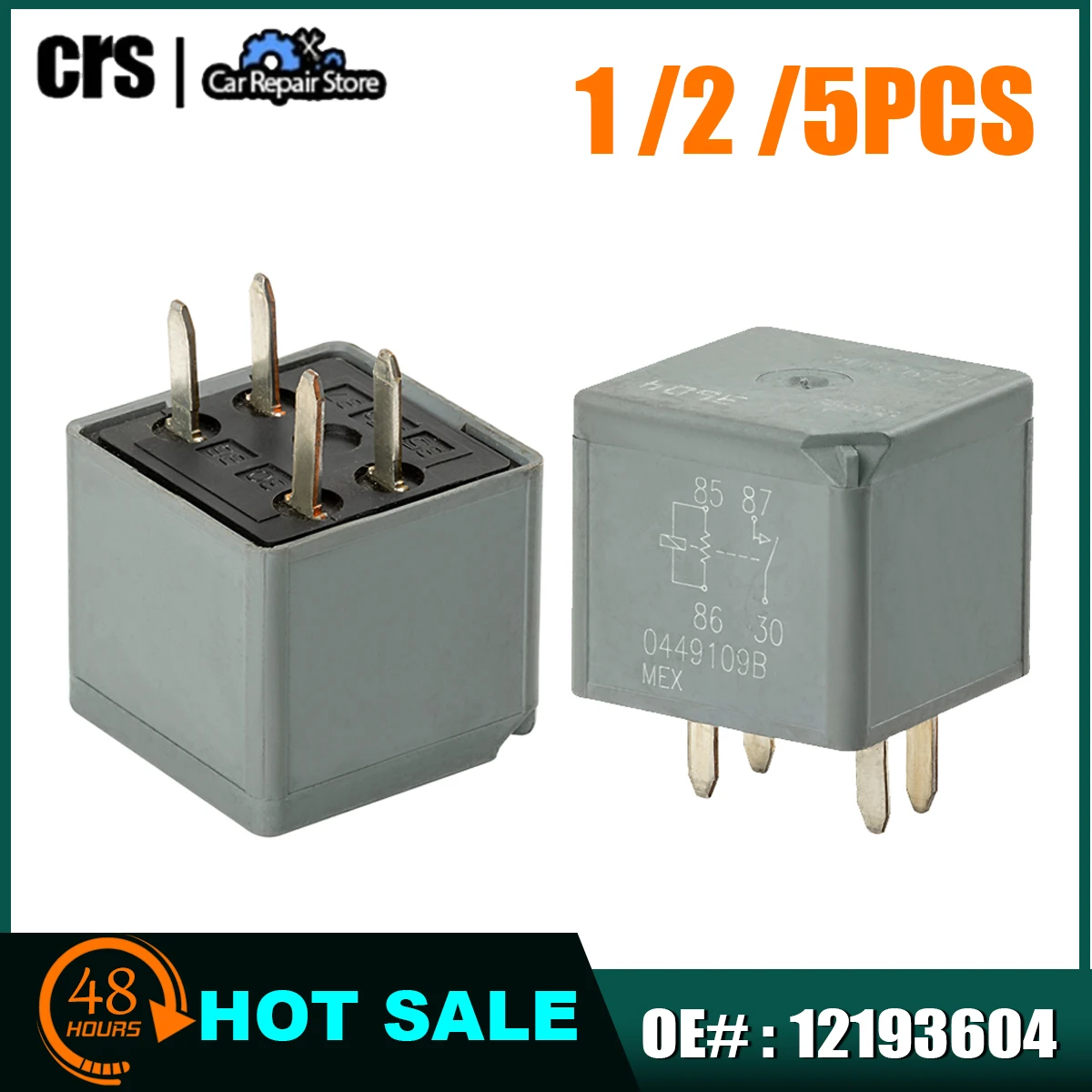 1/2/5PCS OEM # 12193604 12077866 12193602 Car Relay Assy For Cadillac ...