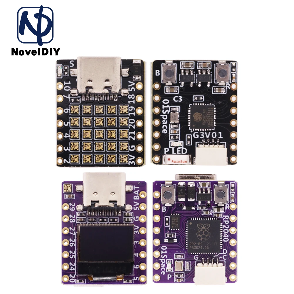 Raspberry Pi Pico Rp2040 Esp32 C3 Risc V Wifi Bluetooth Iot Development Board With 042 Inch Lcd 3266