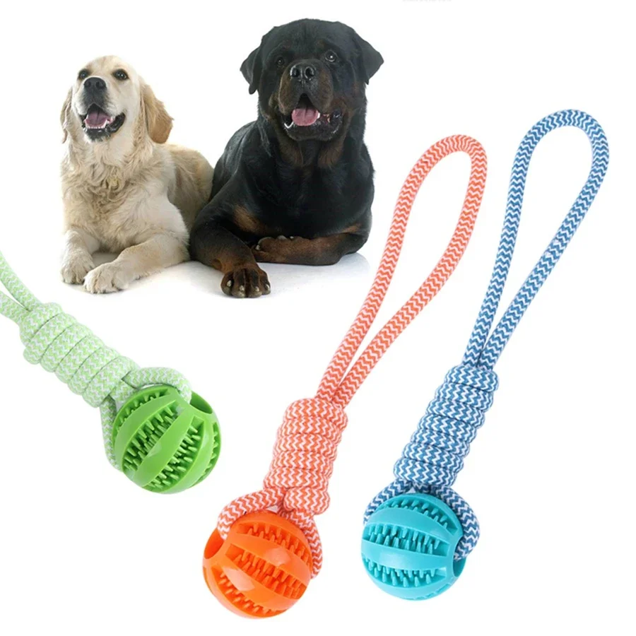 1pcs-Pet-Dog-Toys-Hand-Pull-Leaky-Food-Ball-Teeth-Cleaning-Companion ...