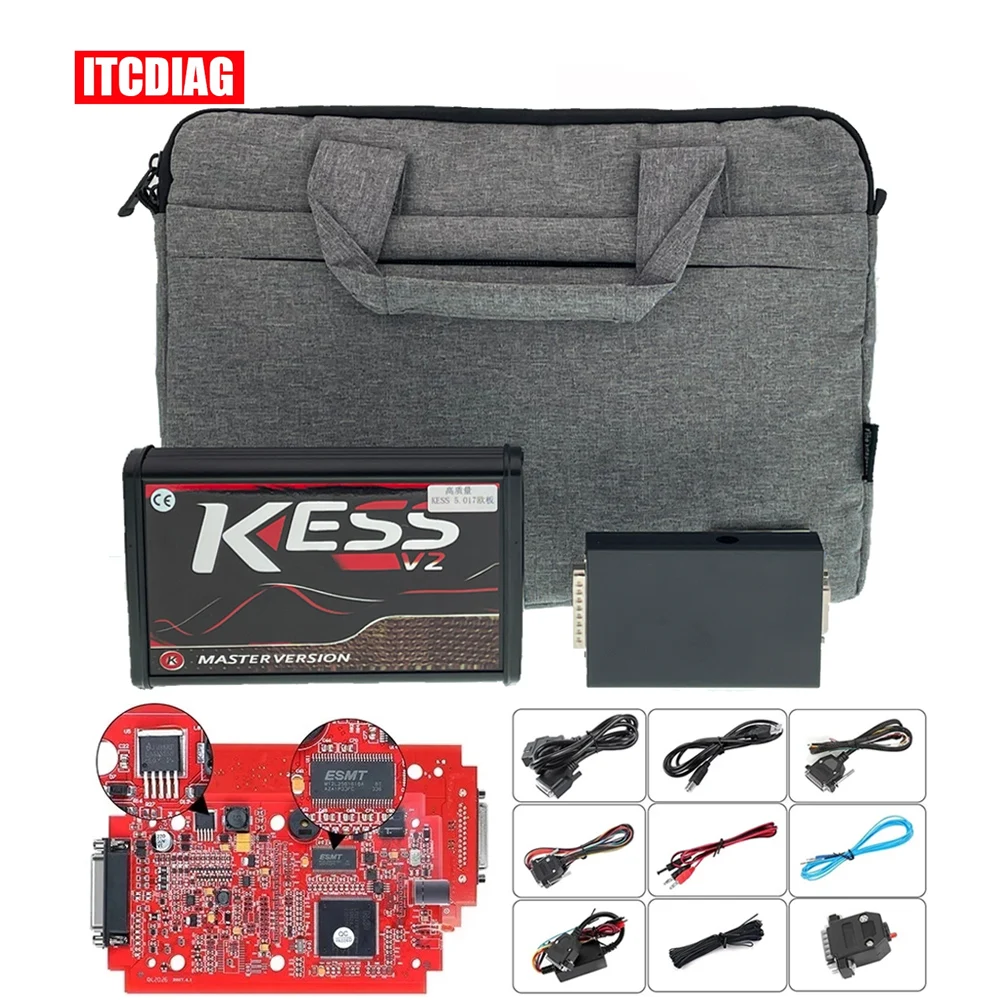 Easy To Carry Bag With Ecu Tool Kess V2.80 Kess V2.8 V2 Sw V2.25 V2.47 ...