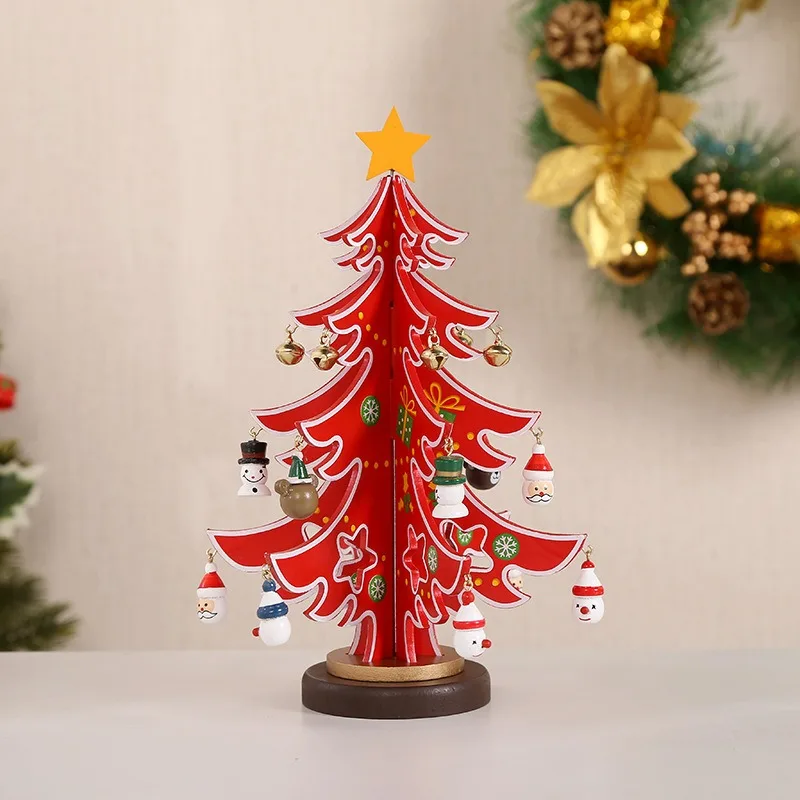 Christmas-Tree-3D-Mini-Funny-Desktop-Party-Tree-Decoration-With ...