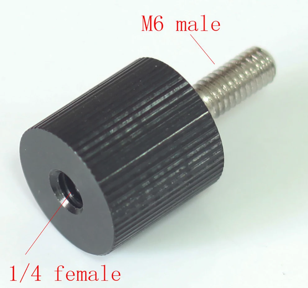 1-4-female-to-M6-unit-male-Convert-Screw-Adapter-for-rod-rail-system ...
