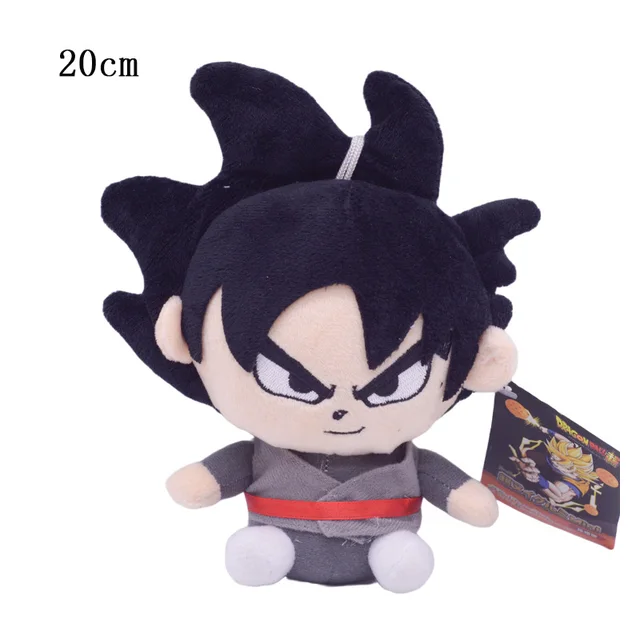 20cm Dragon Ball Z Plush Stuffed Toys Super Saiyan Goku Cartoon Japan ...