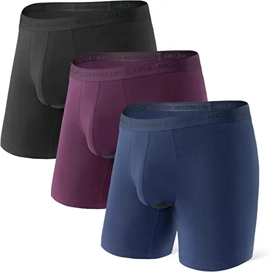 Men-Underwear-Modal-Separate-Pouches-Boxer-Briefs-with-Fly-Soft ...