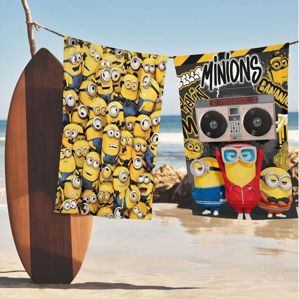 Cartoon-L-Lovely-Cute-M-Minions-Towel-Microfiber-Beach-Towel-Absorbent ...