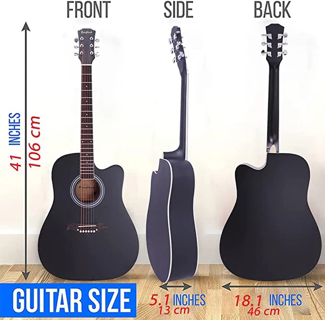 What Are Guitar Sizes In Inches